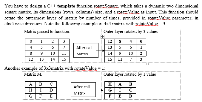 Solved You have to design a CH template function | Chegg.com