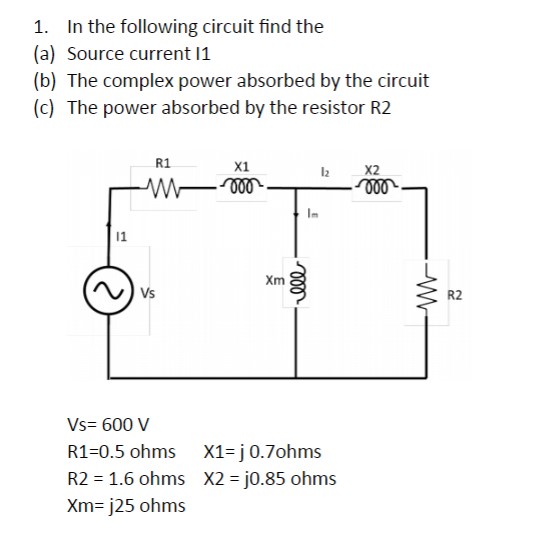 Solved . ﻿In the following circuit find the(a) ﻿Source | Chegg.com