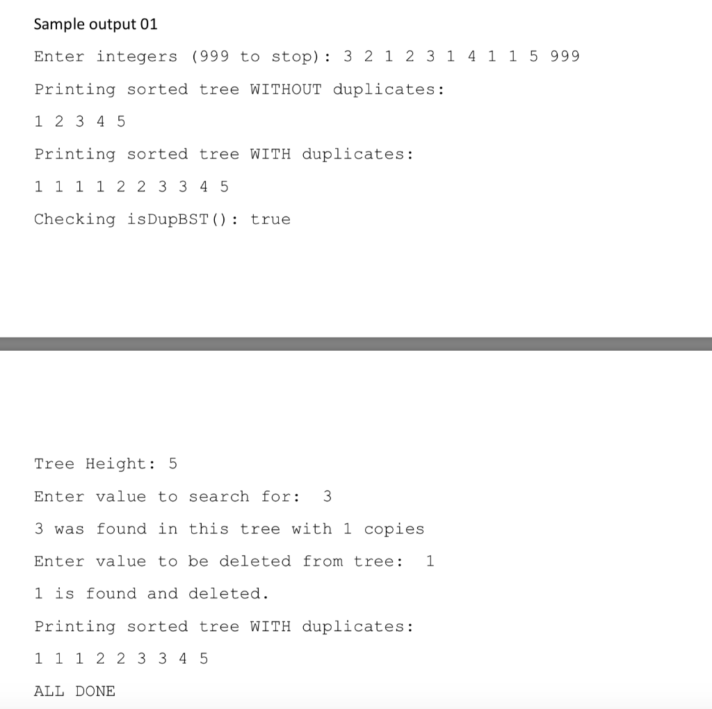 In this programming question, you are asked to | Chegg.com