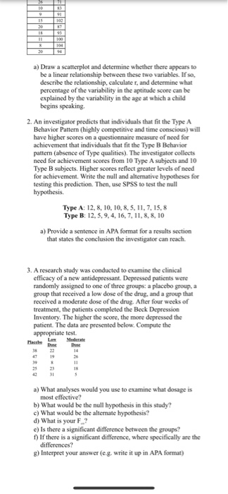 Solved Experimental Psychology (Psych 250) HW 3 | Chegg.com