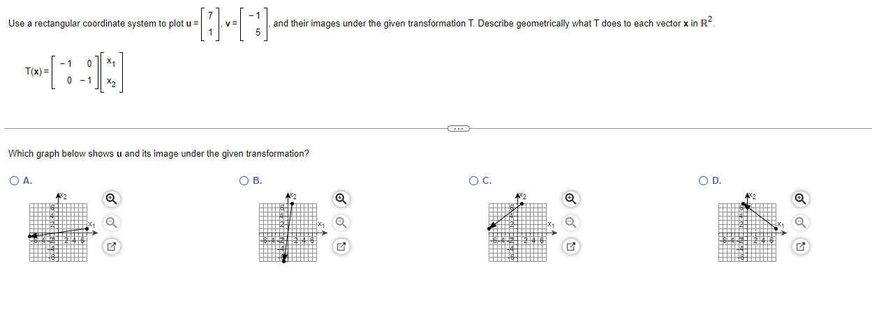 Solved Use a rectangular coordinate system to plot u = | Chegg.com