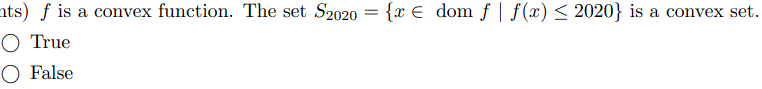 Solved - {x € dom f f(x)