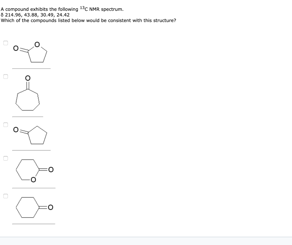 Solved A compound has a molecular formula of C4H6O2 and | Chegg.com