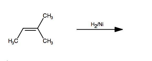 Solved CH3 H2/Ni H,C CH3 | Chegg.com
