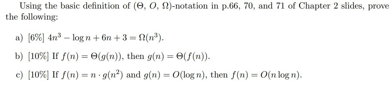 Solved Using the basic definition of (0, 0, 12)-notation in | Chegg.com