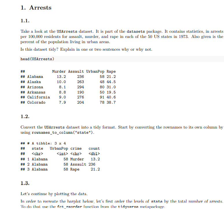 Solved Multiple part question using Base R, using the | Chegg.com