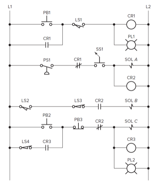 Solved Assuming the hardwired circuit drawn in Figure is to | Chegg.com