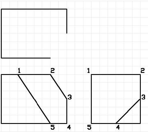 Solved Complete the missing lines (Visible, Center Line, | Chegg.com