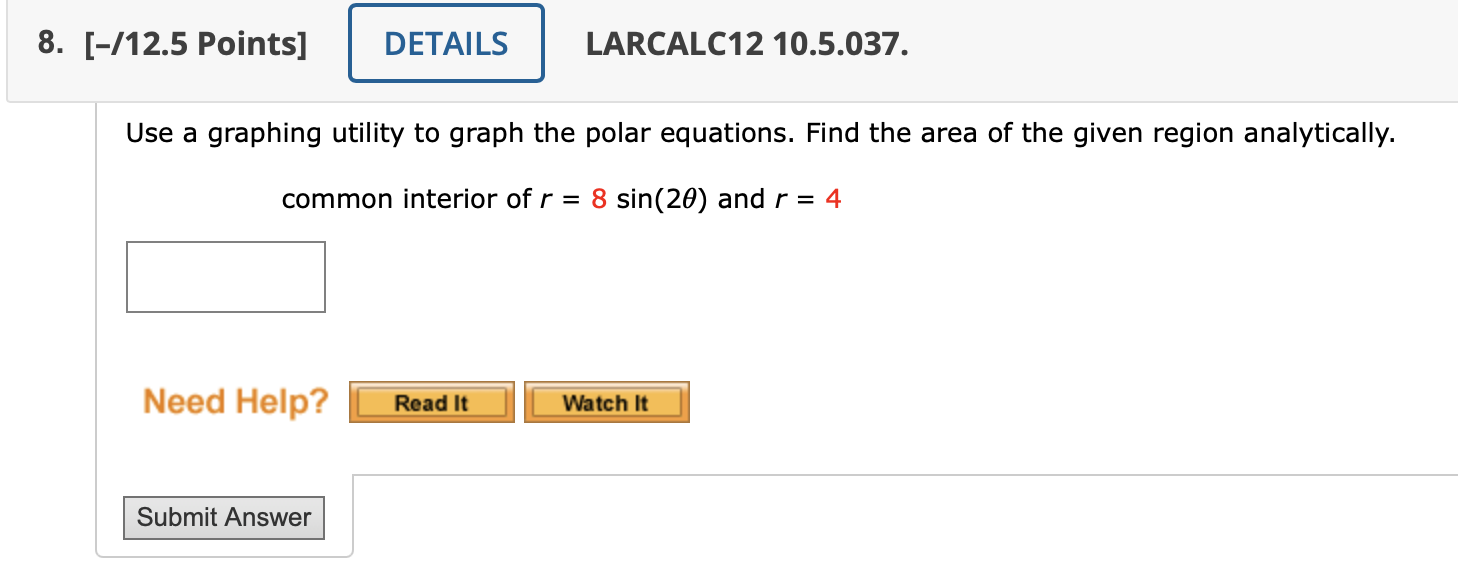 Solved Use a graphing utility to graph the polar equations. | Chegg.com