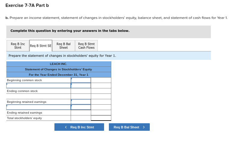 Solved Required information Exercise 7-7A Effect of | Chegg.com