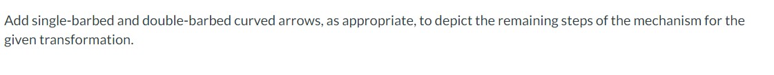 Solved Add single-barbed and double-barbed curved arrows, as | Chegg.com