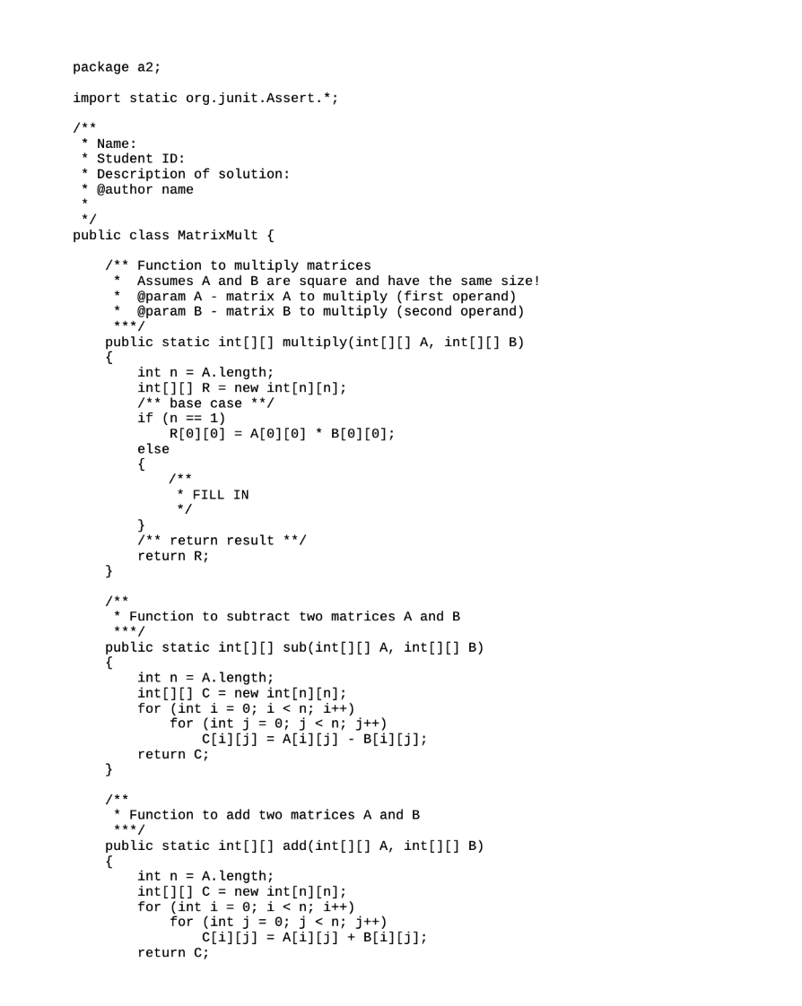 Question 2 This question asks you to implement | Chegg.com