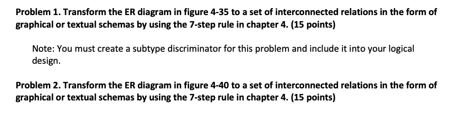 Solved Step 1: Map regular entities Step 2: Map weak | Chegg.com