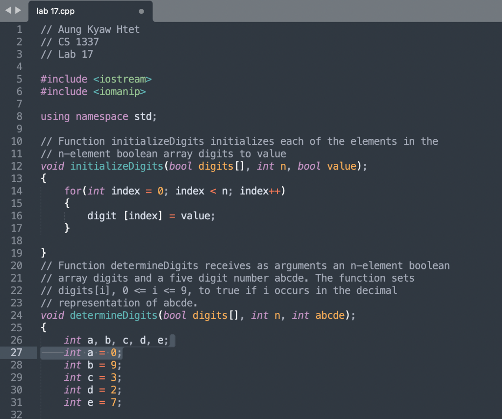 Solved Lab 17 Due Date: See Blackboard Source File: Input: | Chegg.com