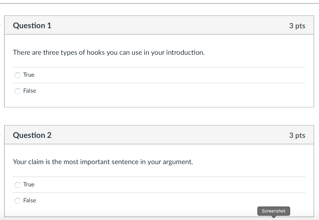 Solved Question 1 3 pts There are three types of hooks you | Chegg.com