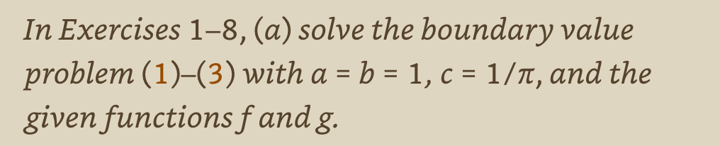 Solved In Exercises 1−8,(a) solve the boundary value problem | Chegg.com