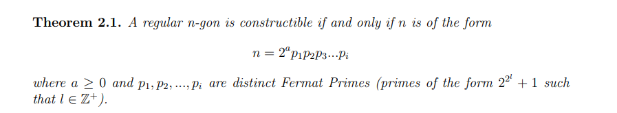 Solved Say if a regular polygon of n sides is constructible | Chegg.com