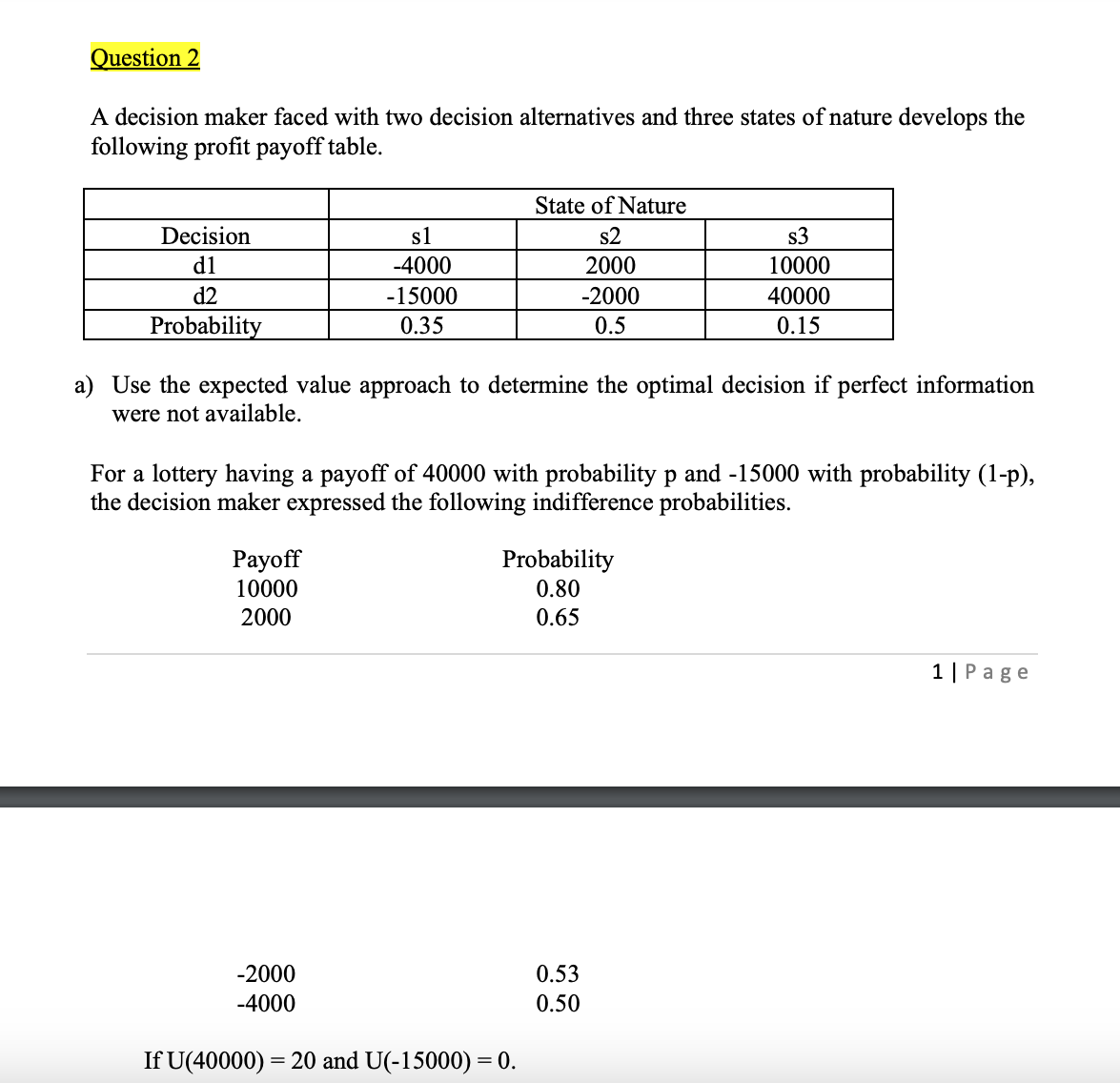 Solved I don't need you to do a), ﻿I already did it myself. | Chegg.com
