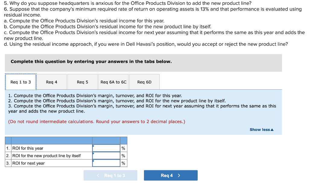 Solved Problem 11-21 (Algo) Return on Investment (ROI) and | Chegg.com