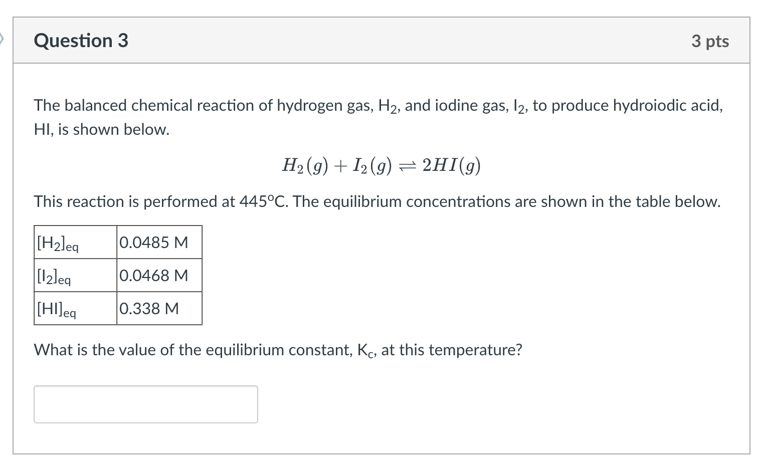The balanced chemical reaction of hydrogen gas, H2, | Chegg.com