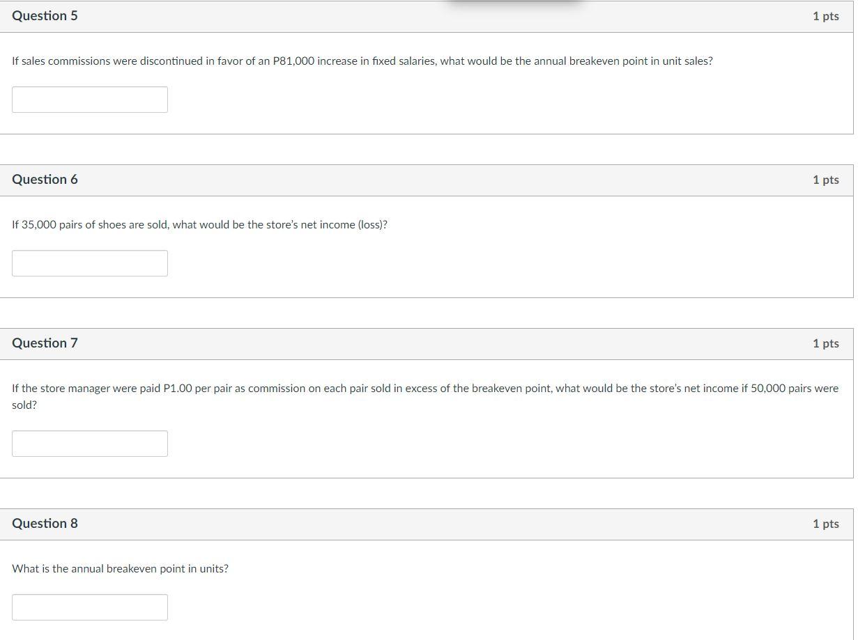 Solved The Walk Rite Shoe Company operates a chain of rented | Chegg.com
