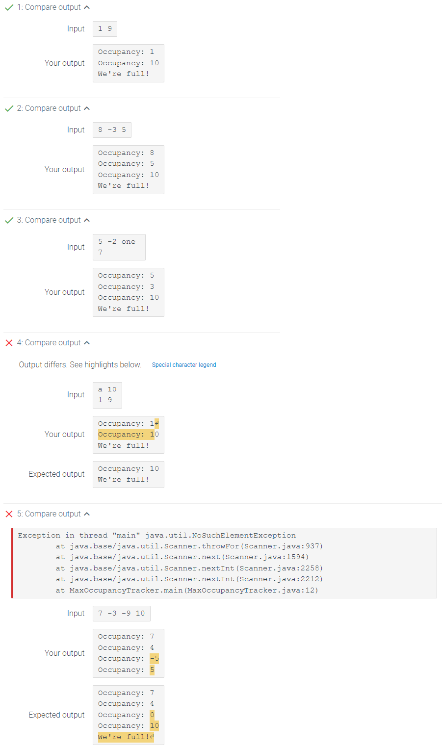 Solved Learning about exceptions, the participation activity | Chegg.com