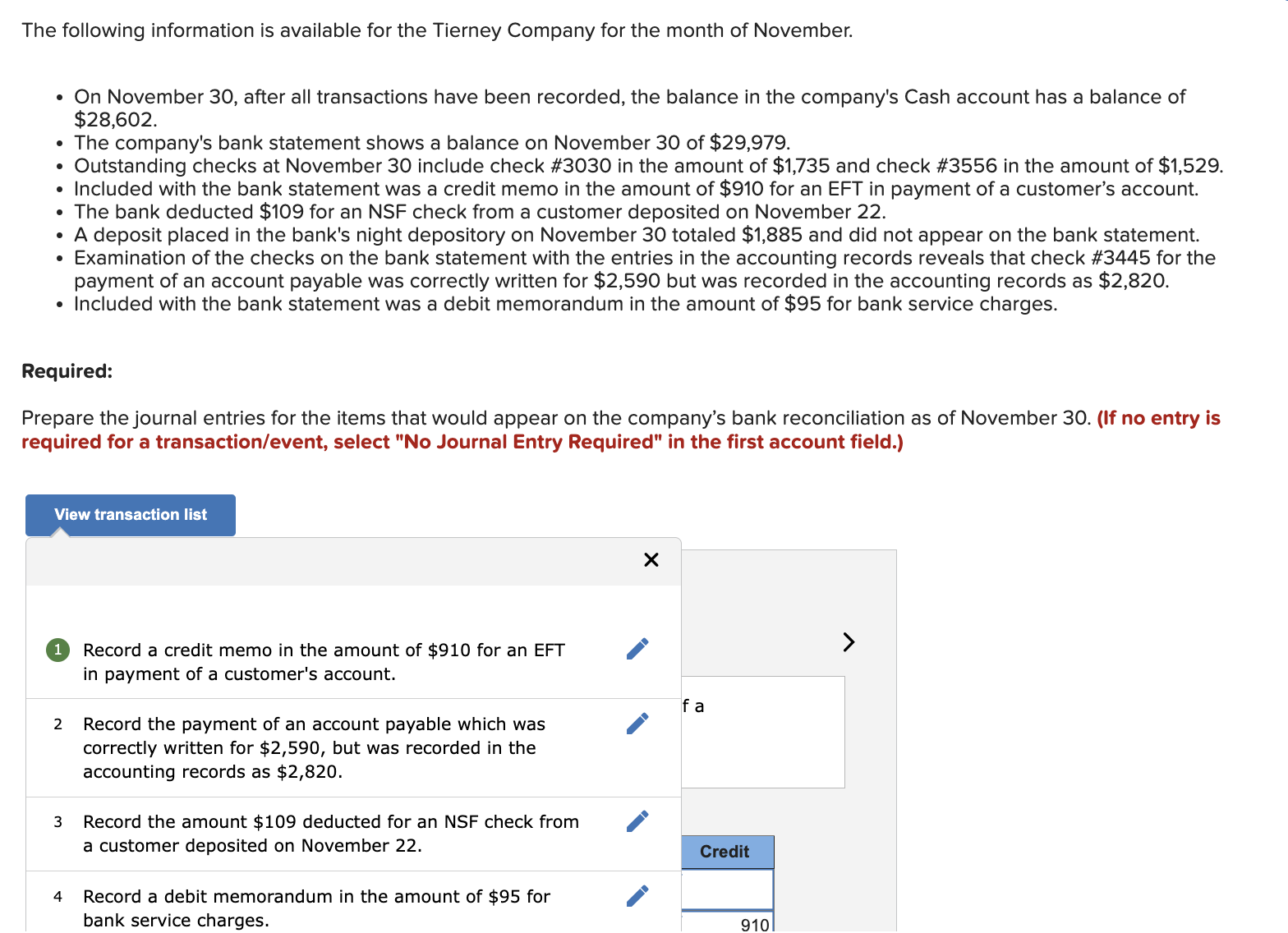 Solved The following information is available for the | Chegg.com