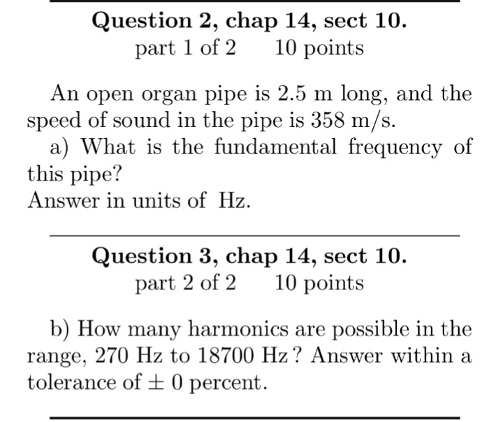Solved Question 2, chap 14, sect 10. part 1 of 2 10 points | Chegg.com
