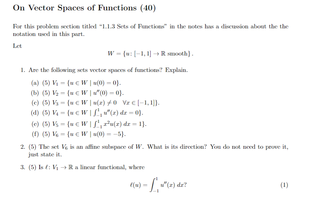 Solved For this problem section titled "1.1.3 Sets of | Chegg.com