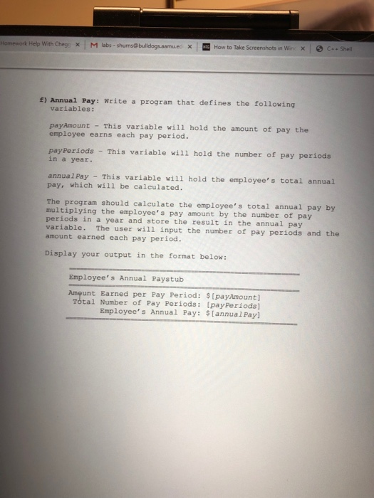 Solved d) Restaurant Bill: Write a program that computes the | Chegg.com