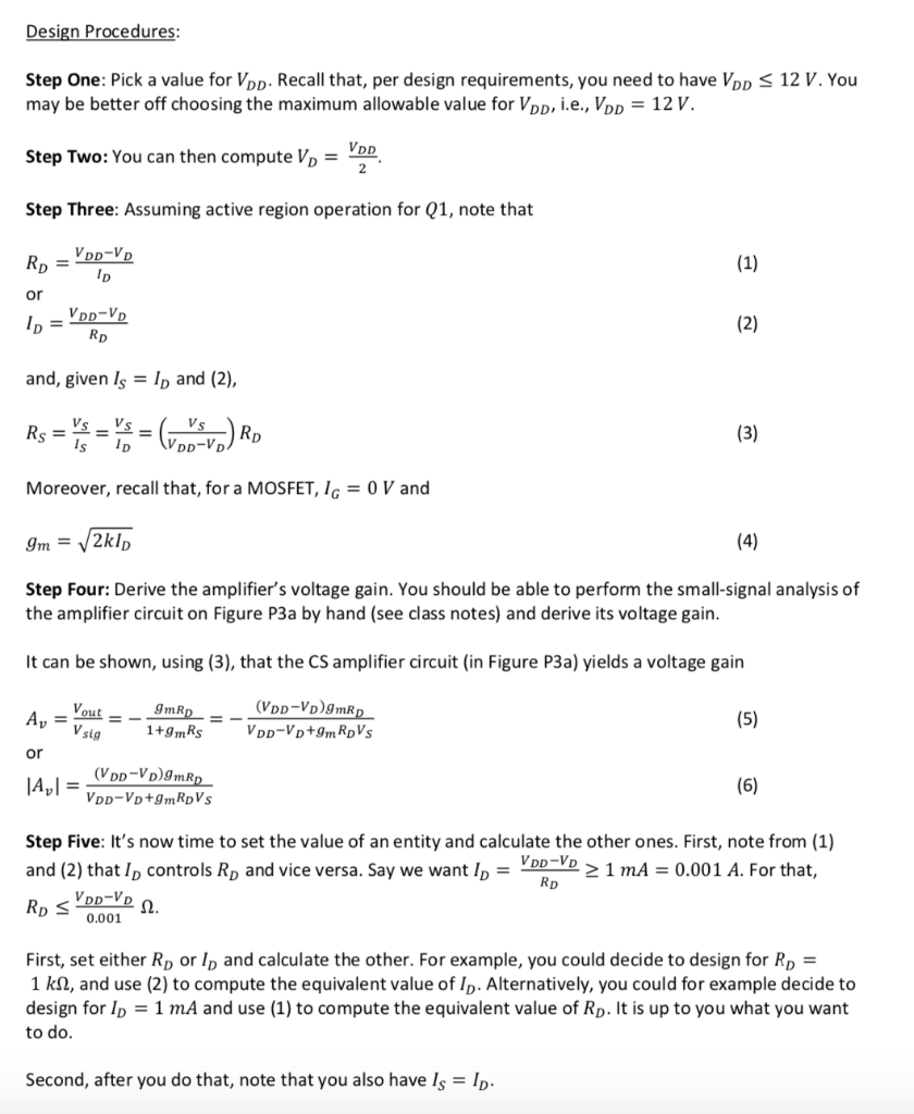 Problem 3: Design Problem On Figure P3a, you have a | Chegg.com