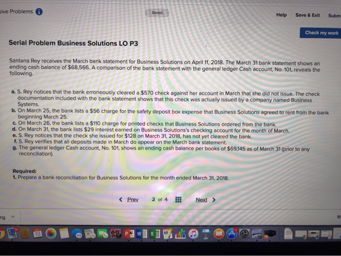 Solved ive Problems 6 Help Save & Exit Subm Check my work | Chegg.com