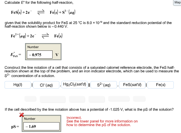 Solved If the cell described by the line notation above has | Chegg.com