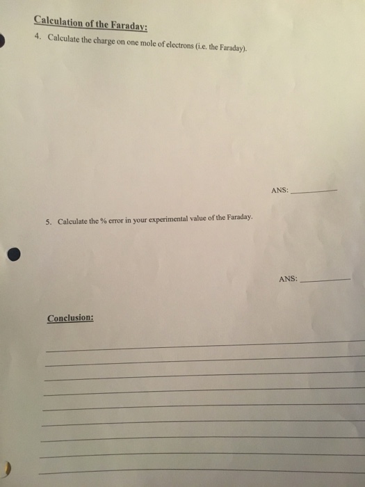 Solved Plot a graph of Ecell VS 1Ogrety points. Your graph | Chegg.com