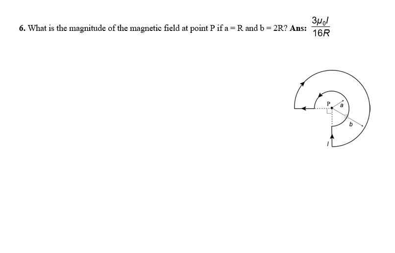 Solved What is the magnitude of the magnetic field at point | Chegg.com