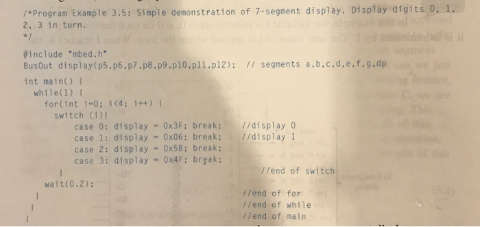 Solved 4. Program 3: Rewrite Example 3.5, but instead of | Chegg.com