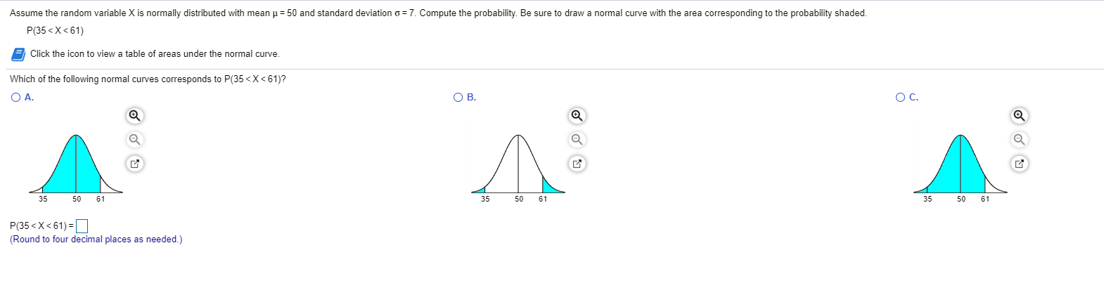 Solved Assume The Random Variable X Is Normally Distributed