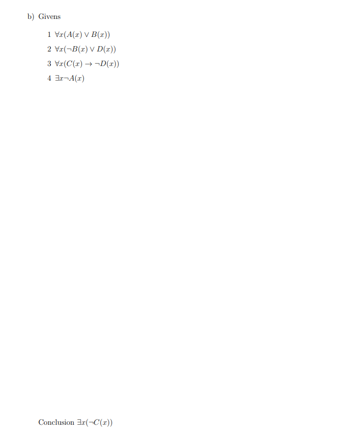 Solved 2 Inference proofs Use laws of equivalence and | Chegg.com