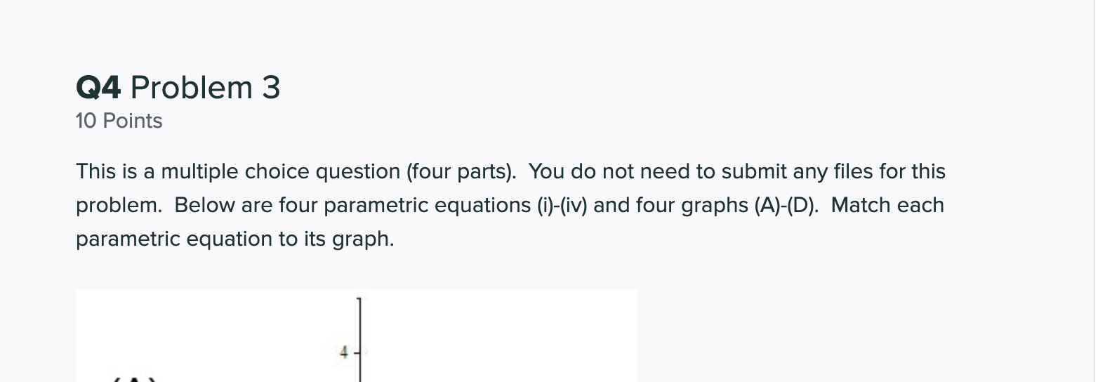 Solved Q4 Problem 3 10 Points This is a multiple choice | Chegg.com