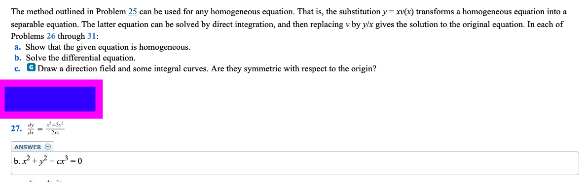 Solved The method outlined in Problem 25 can be used for any | Chegg.com