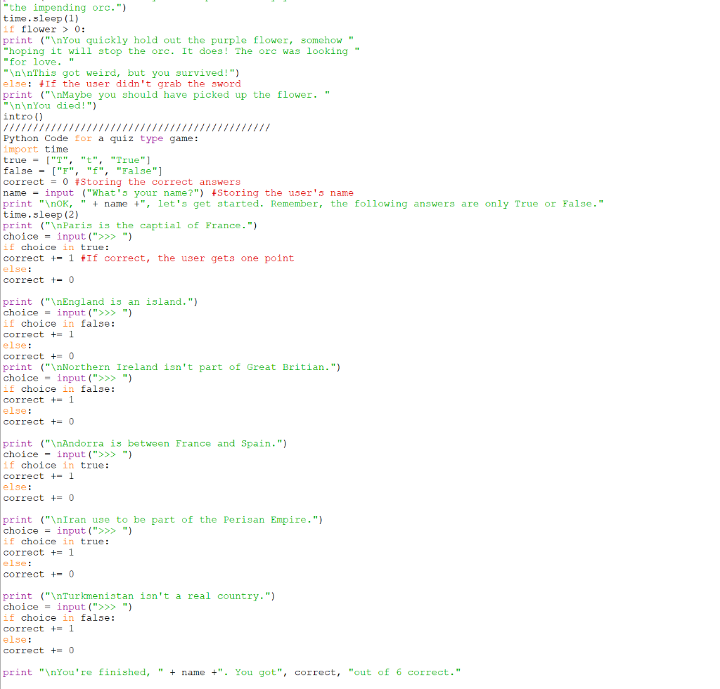 Solved Rewrite this python code and correct it with the | Chegg.com