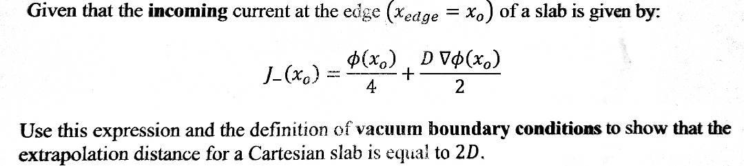 Solved Given that the incoming current at the edge | Chegg.com