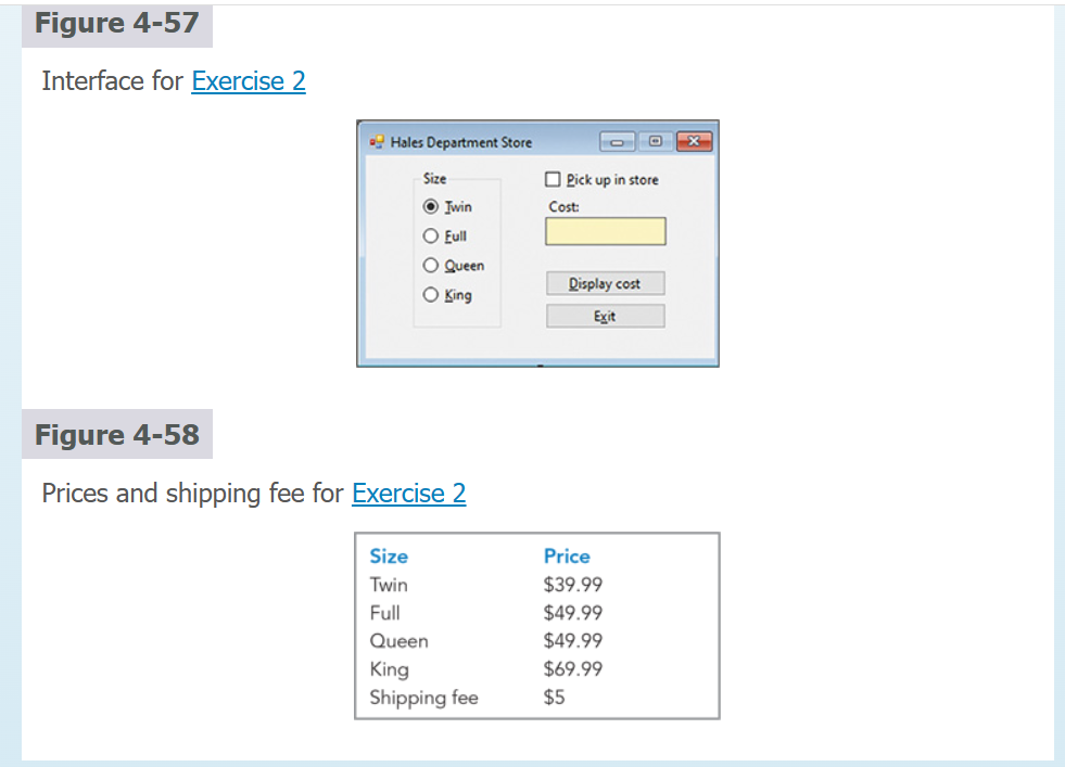 Solved Visual Studio: Create a Windows Forms application. | Chegg.com