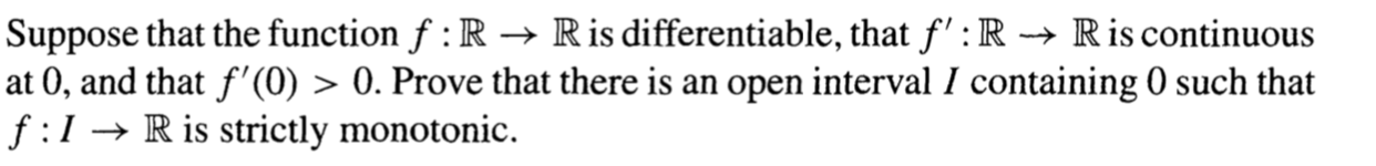 Solved Suppose that the function f :R → Ris differentiable, | Chegg.com