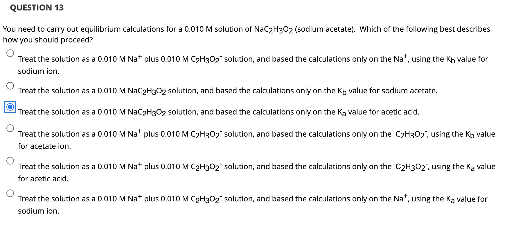 Solved Oou need to carry out equilibrium calculations for a | Chegg.com