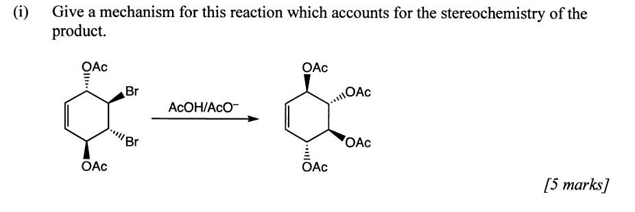 (i) ) Give a mechanism for this Give a mechanism for | Chegg.com