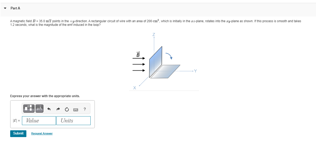 Solved 1.2 seconds, what is the magnitude of the emf induced | Chegg.com