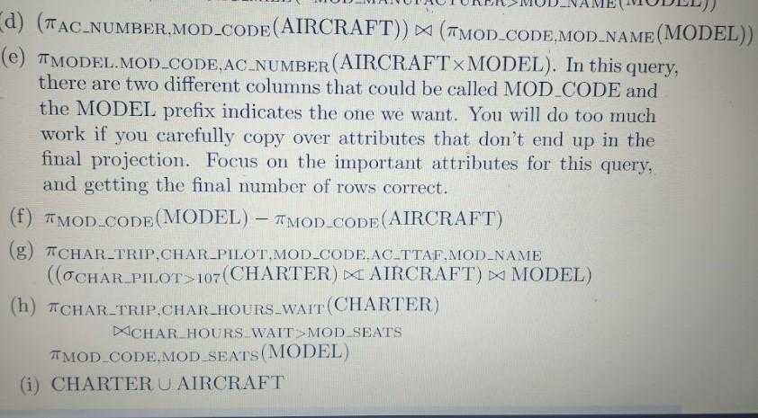 Solved FIGURE P3.24 The Ch03_AviaCo database tables | Chegg.com