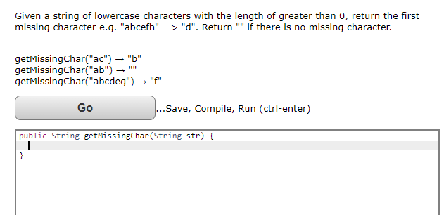Solved Given a string, return a version where all characters | Chegg.com