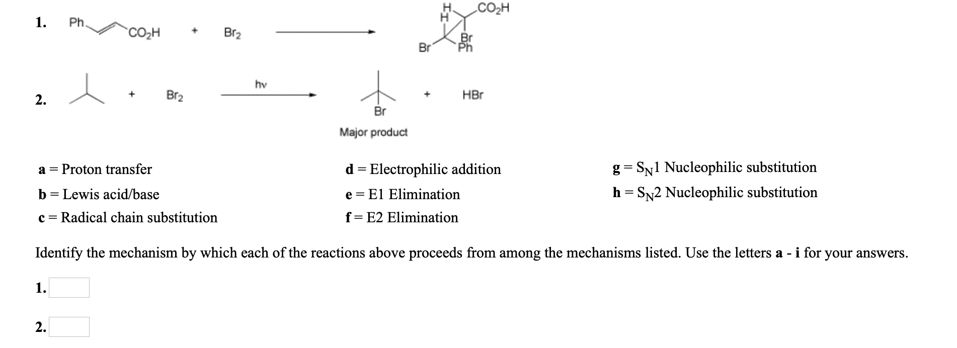 Solved NO2 NOZ 1. -NO2 NO2 CH3 -OH 2. CH3 H2SO4 , heat + H2O | Chegg.com